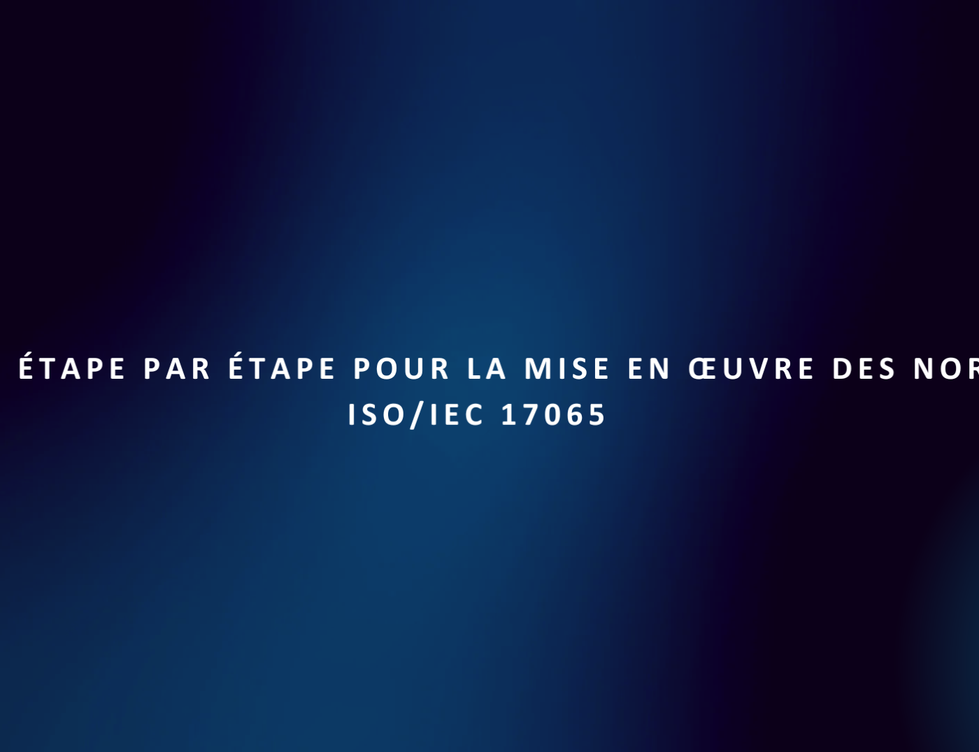 Norme ISO/IEC 17020 : Guide pour organismes de contrôle