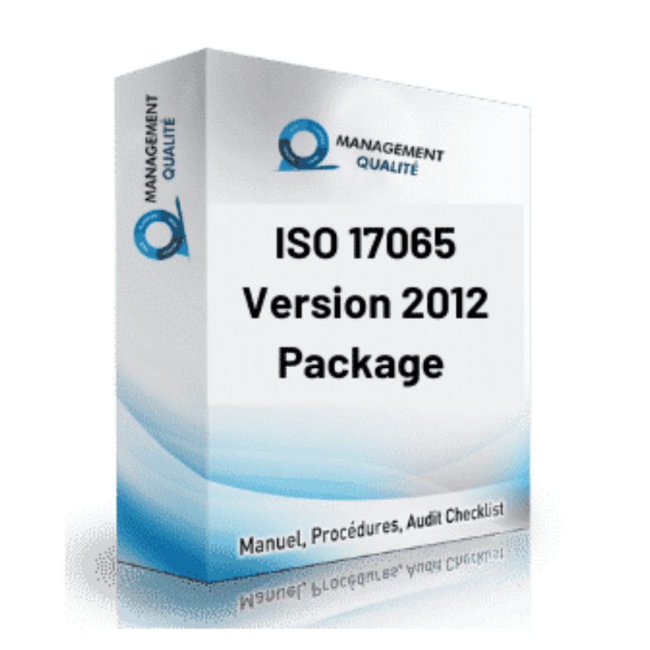 ISO 17065 version 2012 Package documentaire complet - Management de la ...
